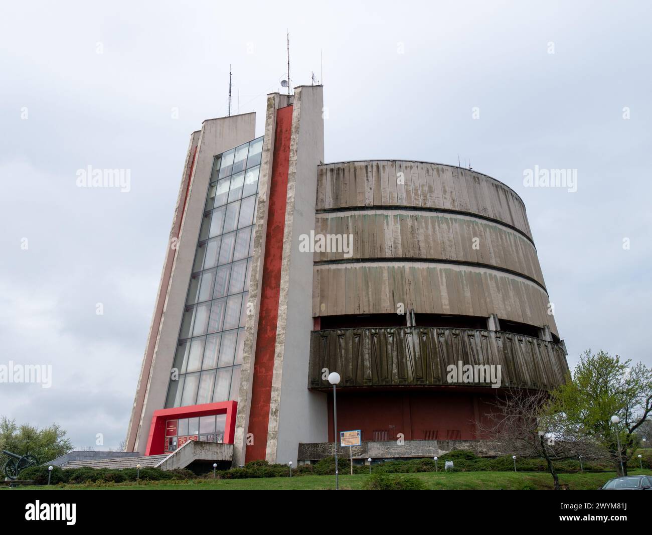 Pleven Panorama Museum on a cloudy morning - Landscape shot Stock Photo ...
