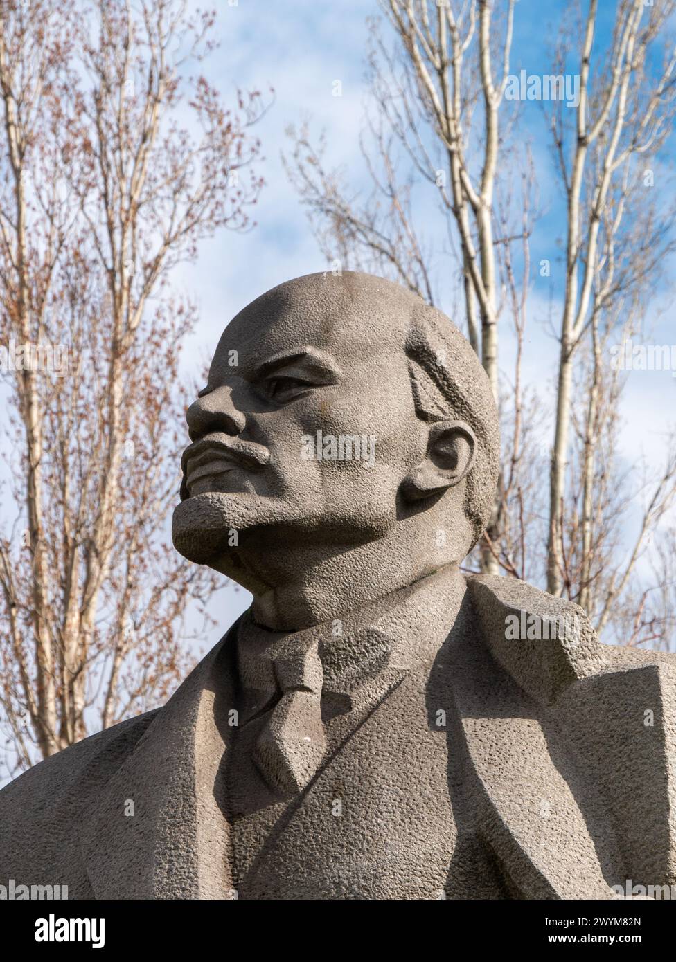 Statue of Lenin at the Museum of Socialist Art in Sofia, Bulgaria ...