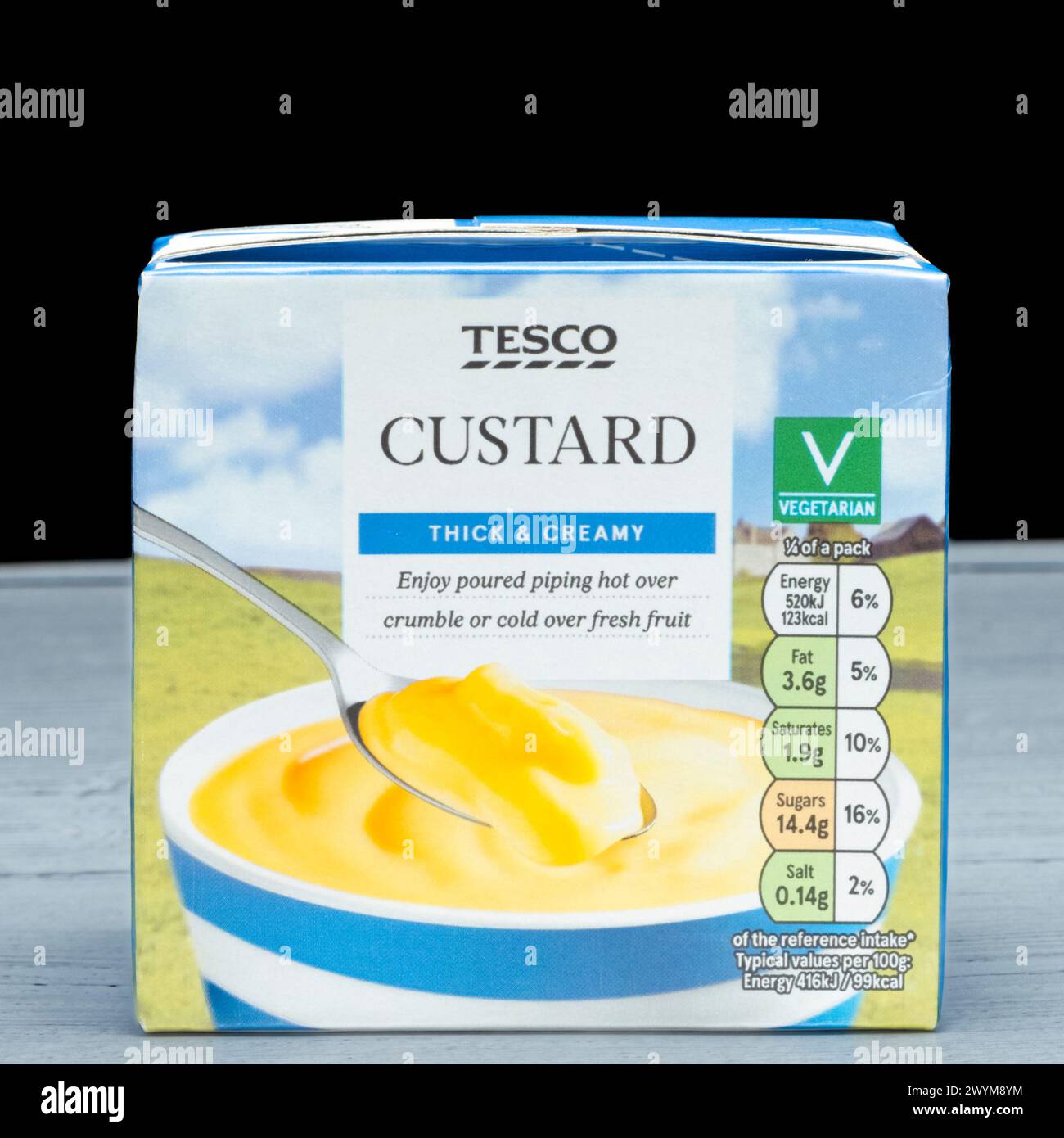 Irvine, Scotland, UK - March 26, 2024: Tesco branded cardboard packet ...