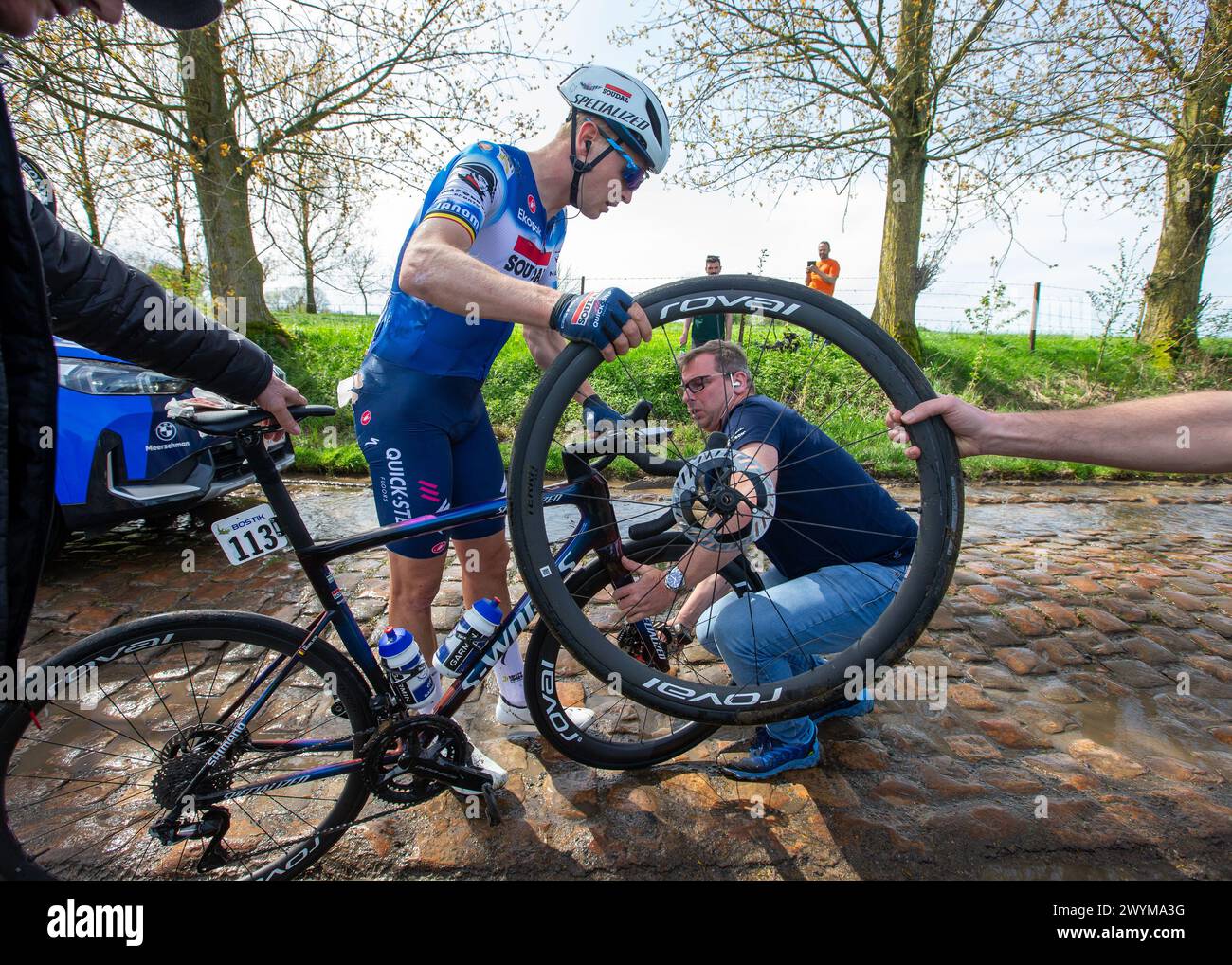 TIM MERLIER, Soudal - Quick Step, already showing signs of an early ...