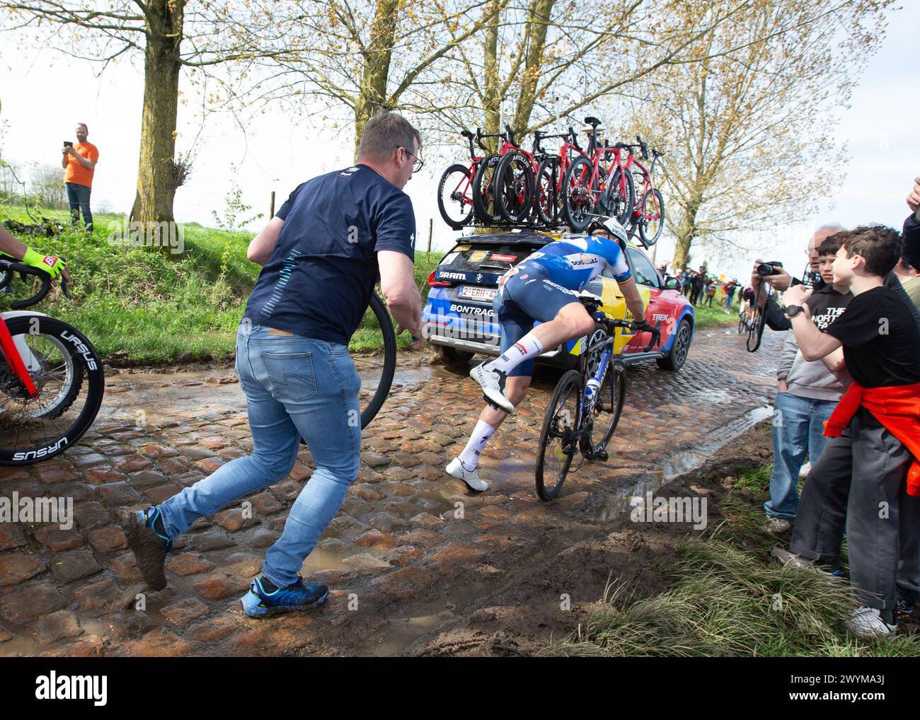 TIM MERLIER, Soudal - Quick Step, already showing signs of an early ...