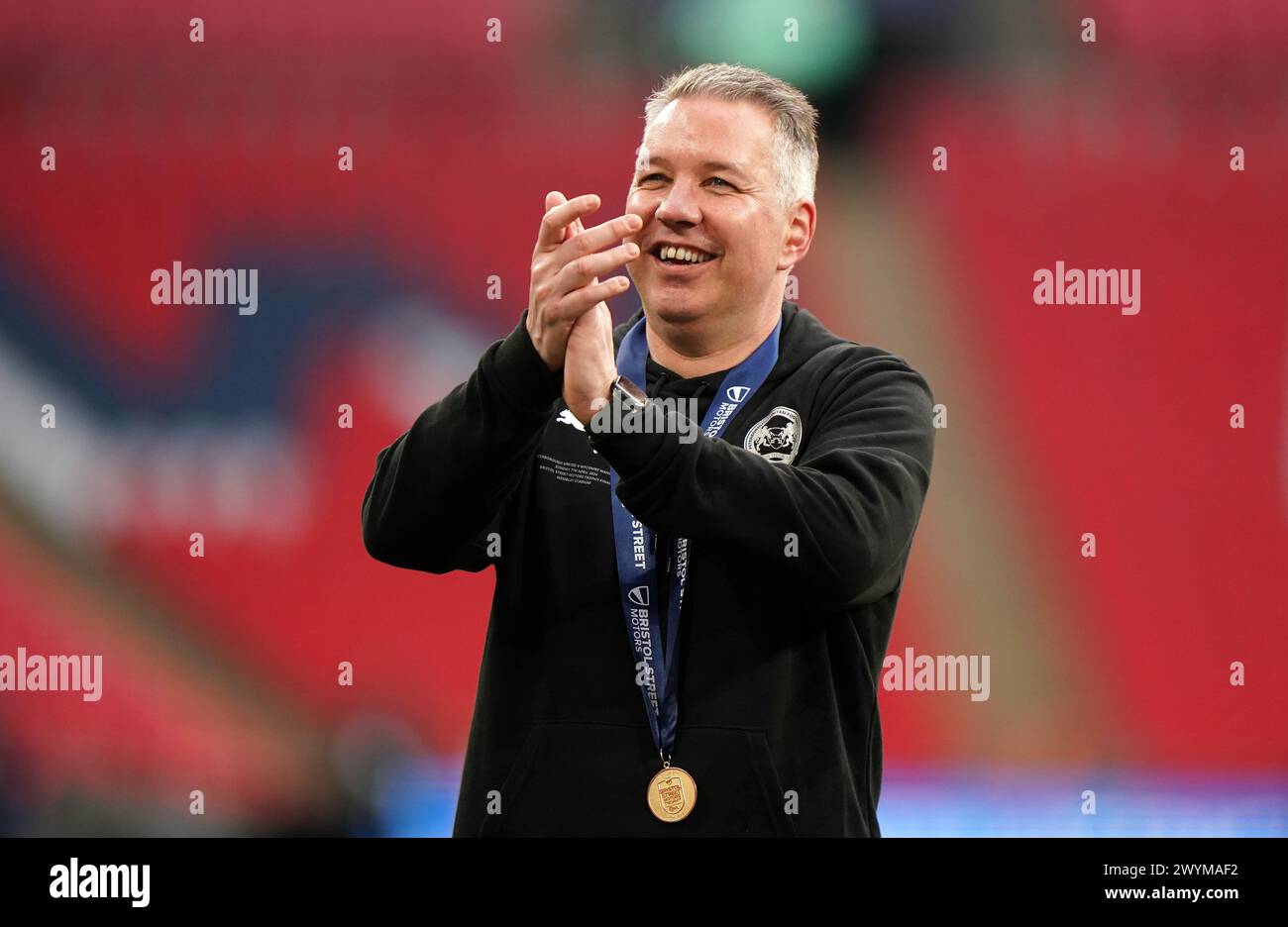 Peterborough United manager Darren Ferguson after his side’s victory in ...