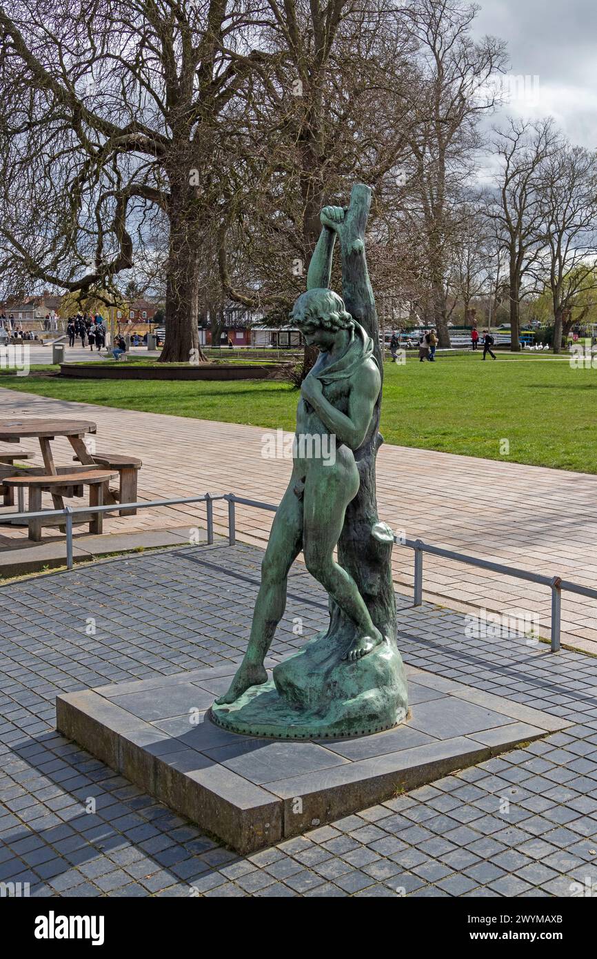 Statue of Hermaphroditus, Stratford upon Avon, England, Great Britain ...