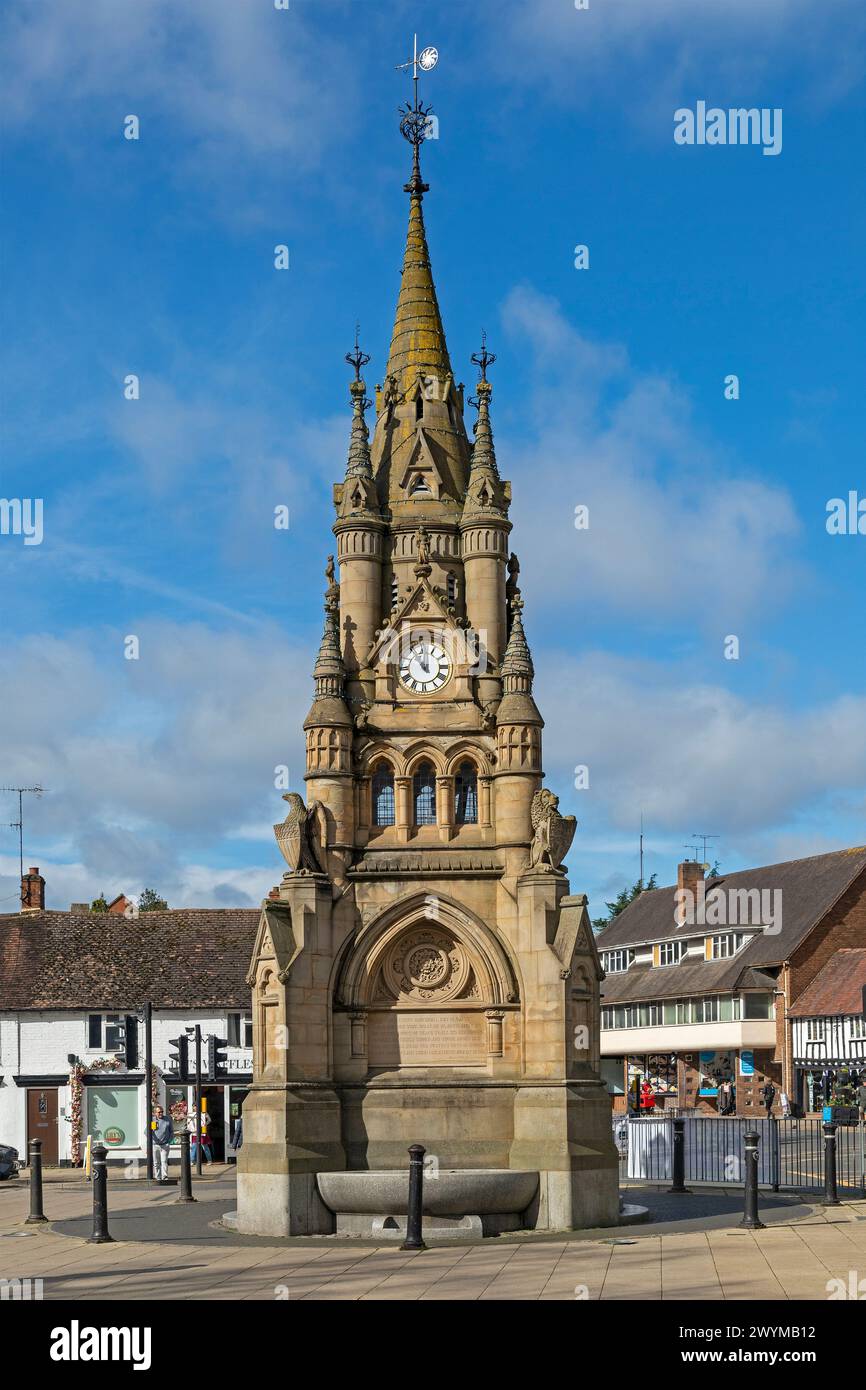 Clock tower, Stratford upon Avon, England, Great Britain Stock Photo ...