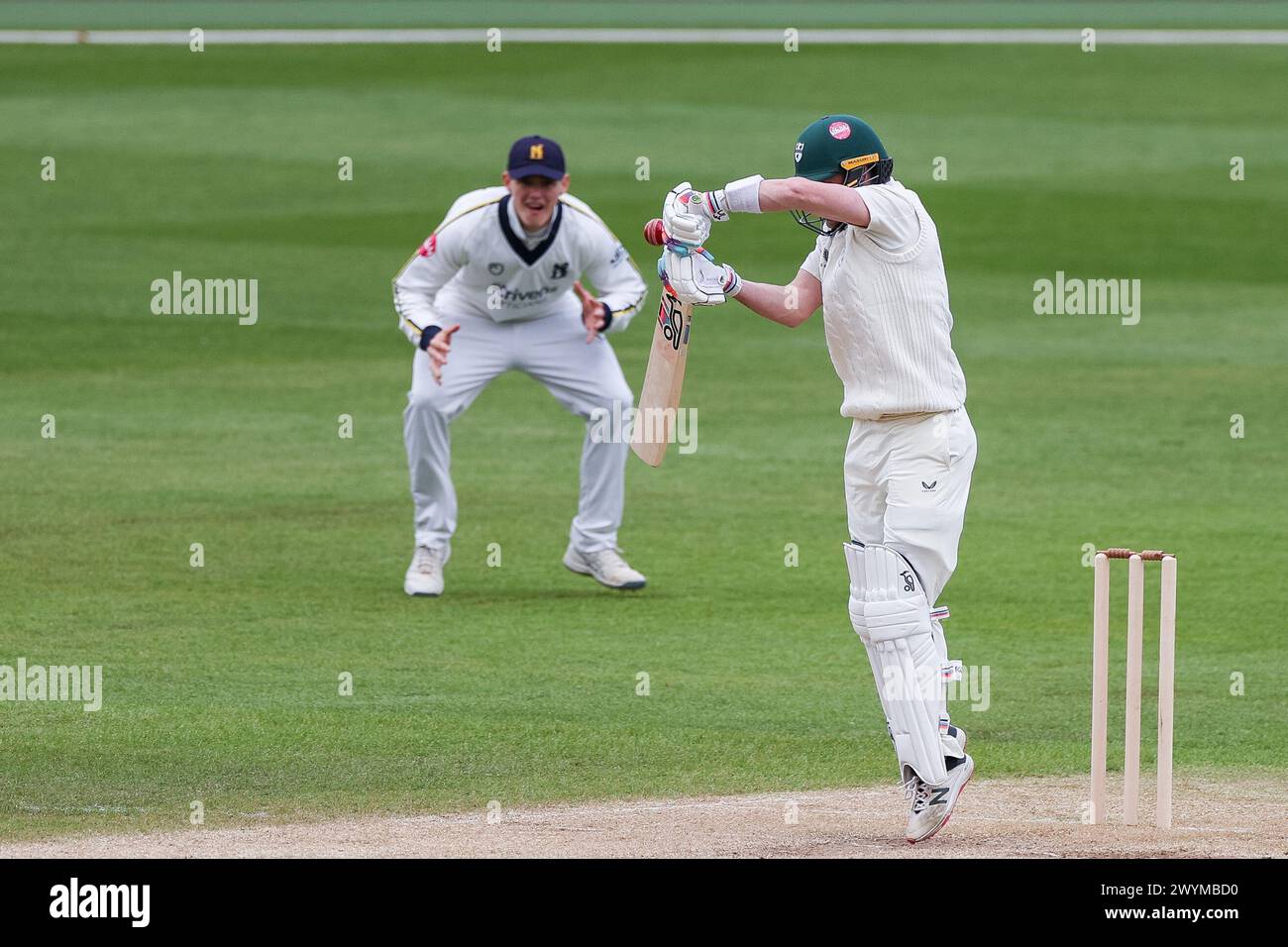 Birmingham, UK. 07th Apr, 2024. Worcestershire's Jake Libby in action ...