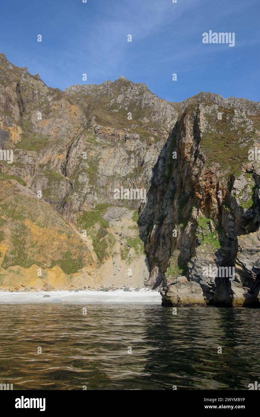 Beach base foot of Slieve League County Donegal Ireland Stock Photo - Alamy