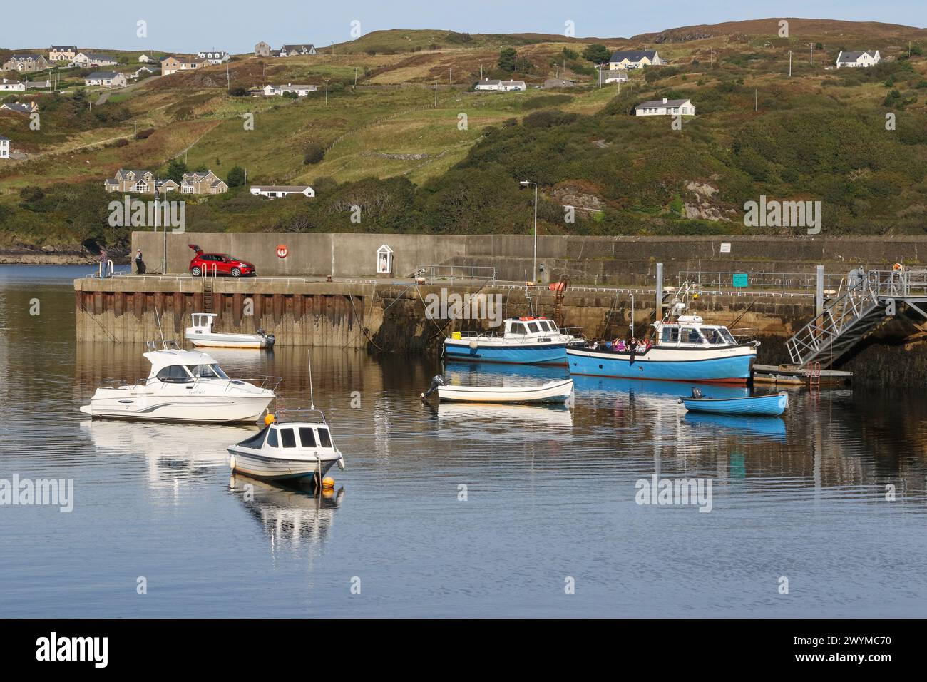 Harbour boats townland donegal hi-res stock photography and images - Alamy
