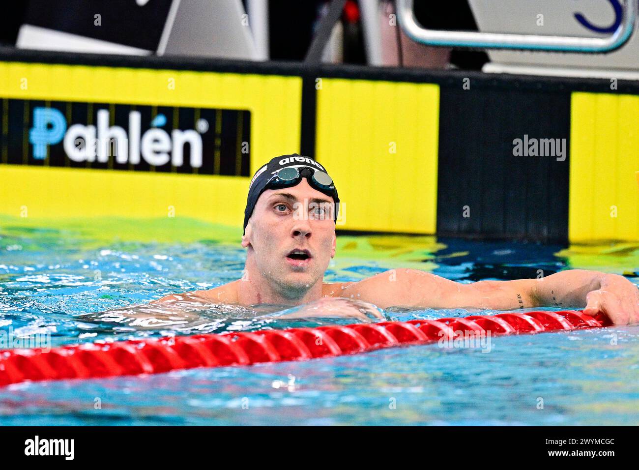 Austria's Heiko Gigler wins the men's 100 meter freestyle final during ...