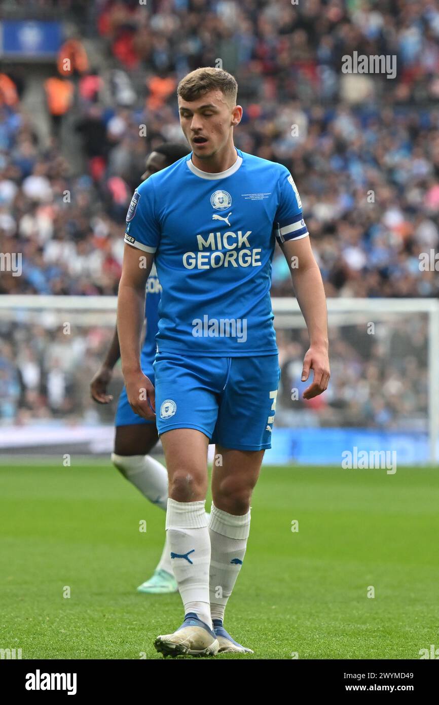 Harrison Burrows (3 Peterborough United) during the EFL Trophy match ...