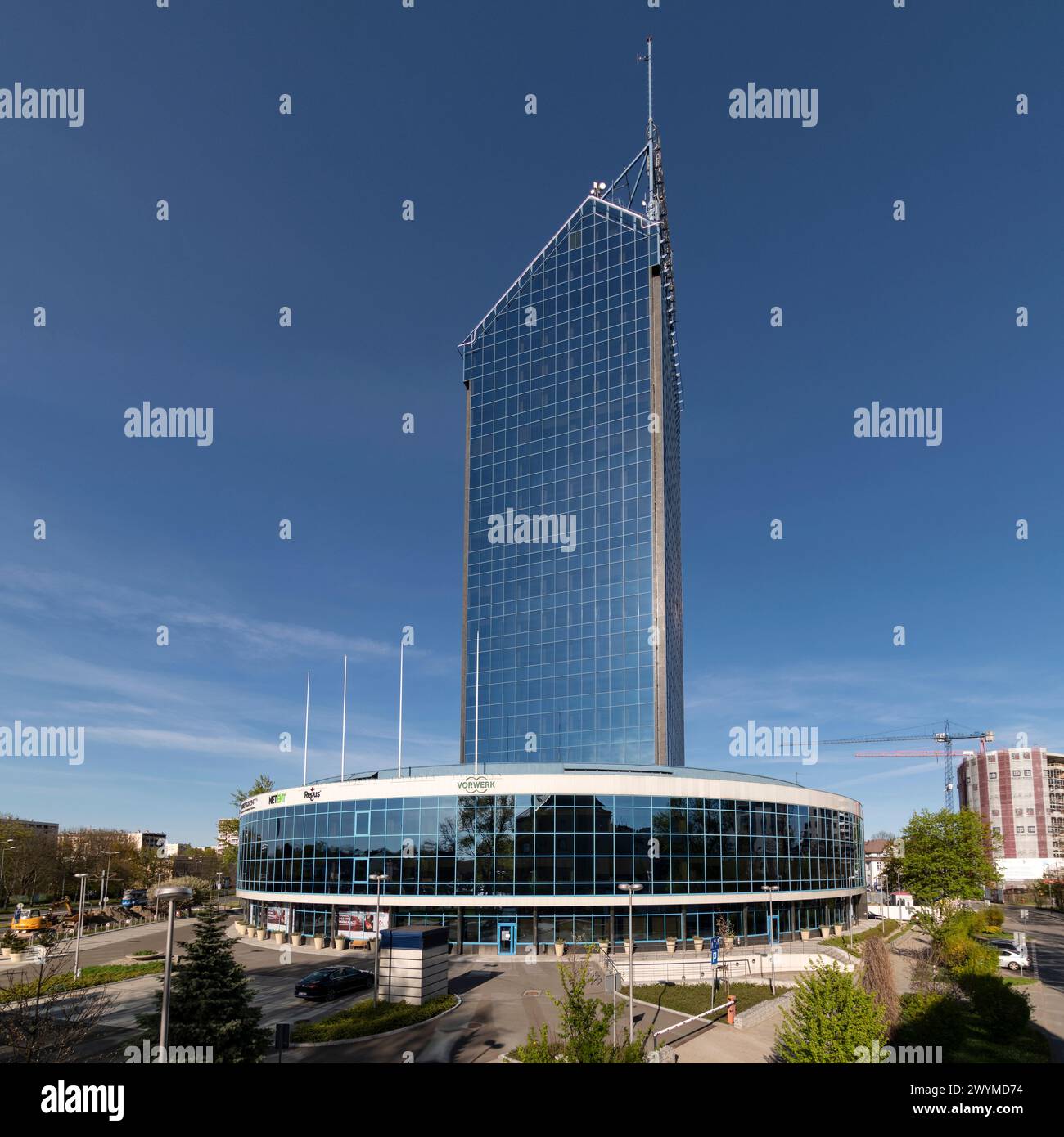 Blekitek, Cracovia Business Center office building, K1, Krakow, Poland ...