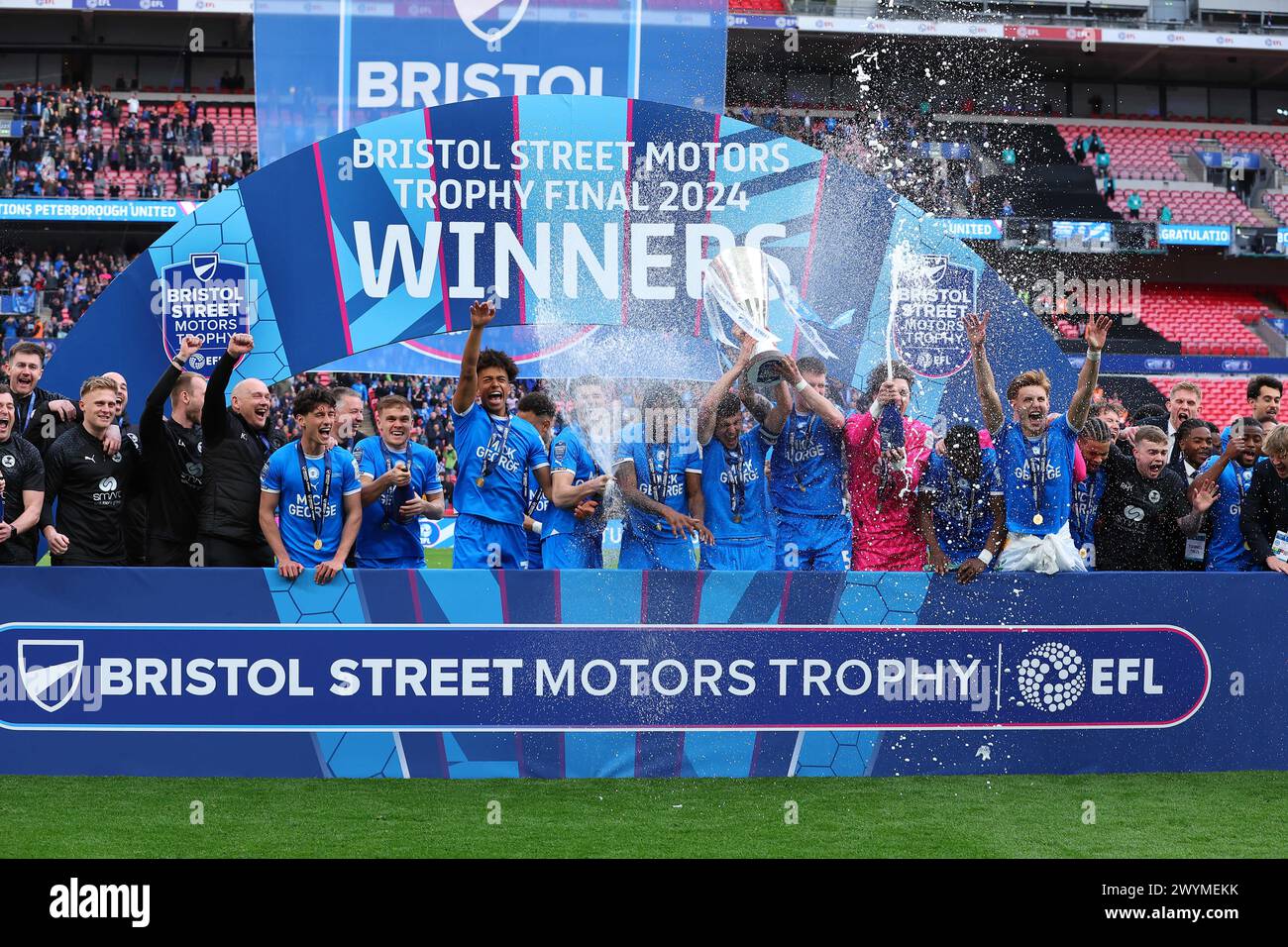 Wembley Stadium London UK 7th Apr 2024 Bristol Street Motors Wembley Stadium London UK 7th Apr 2024 Bristol Street Motors