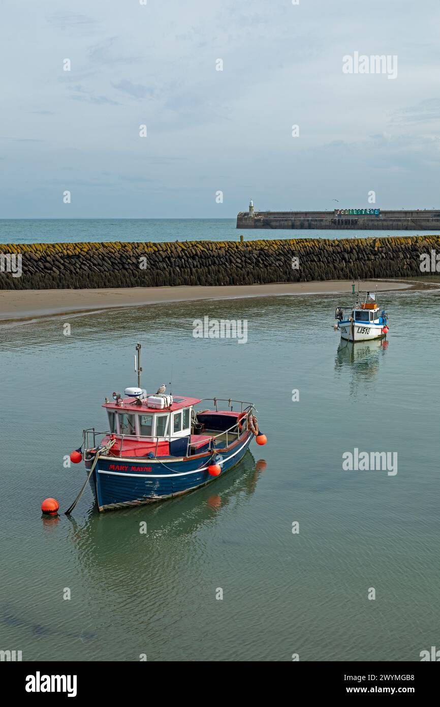 Boats, boat harbour, Folkestone, Kent, England, Great Britain Stock ...