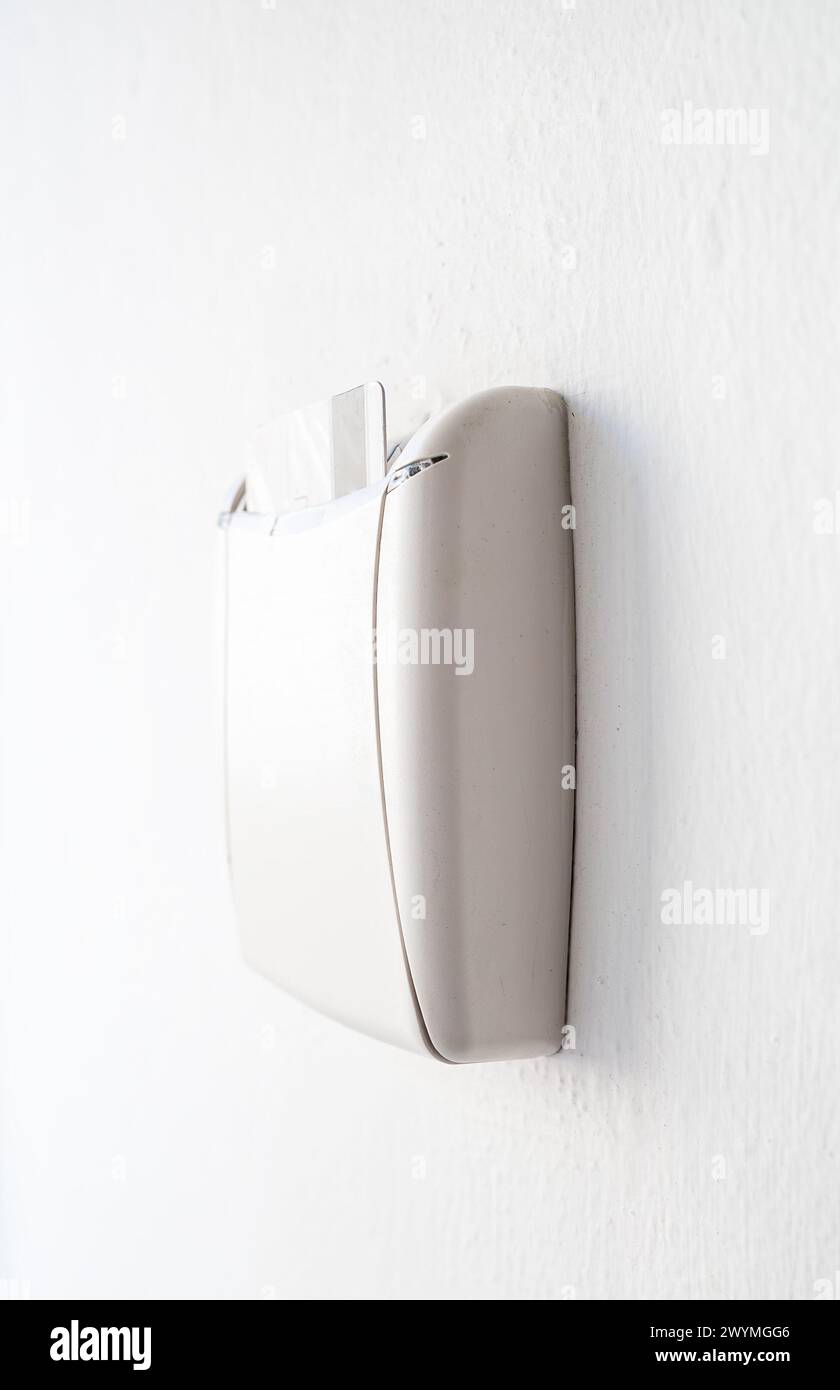 Hotel key card reader with card for powering electricity Stock Photo ...