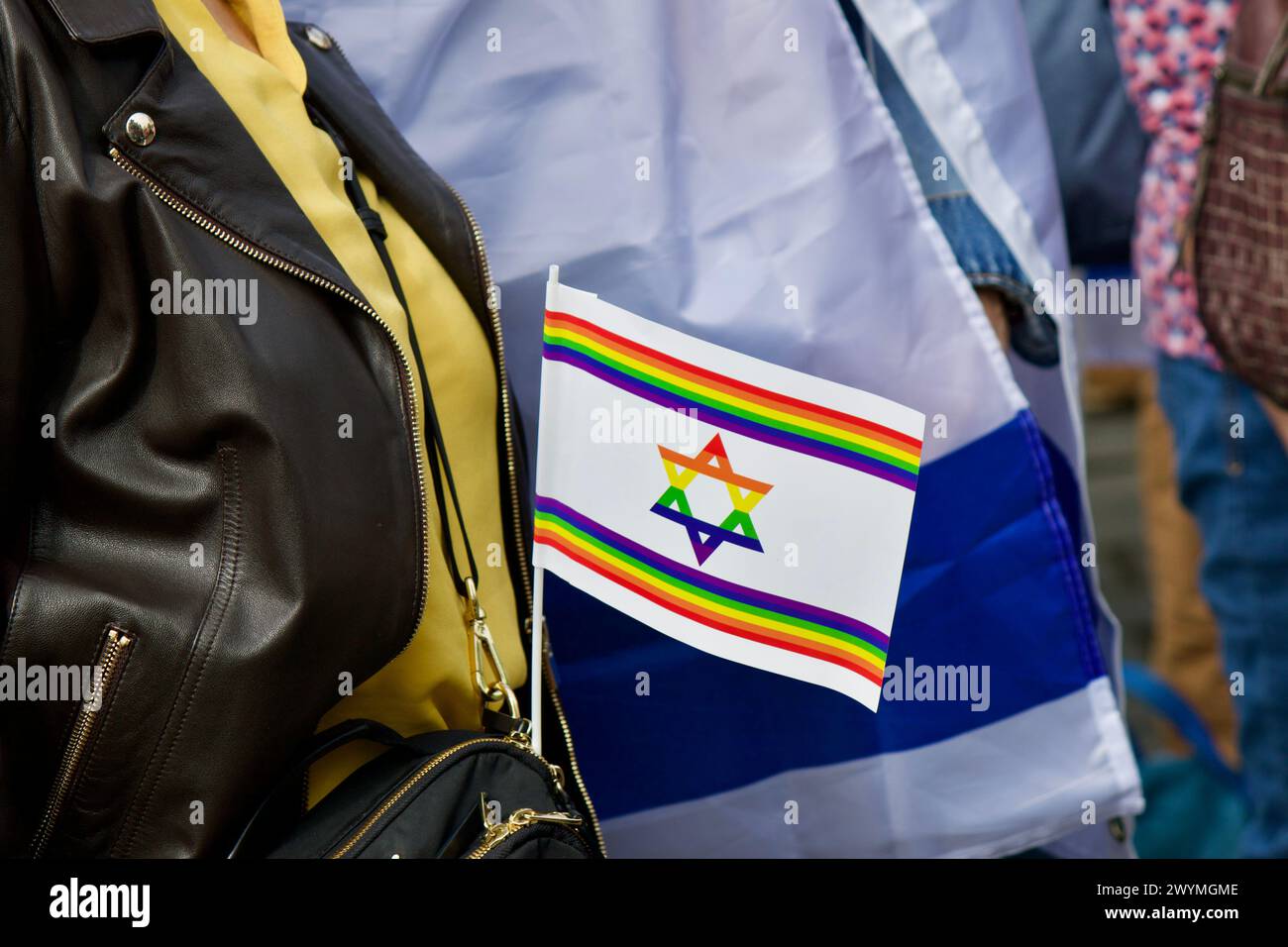 Cologne, Germany, April 07, 2024. Hundreds of people participate in the ...