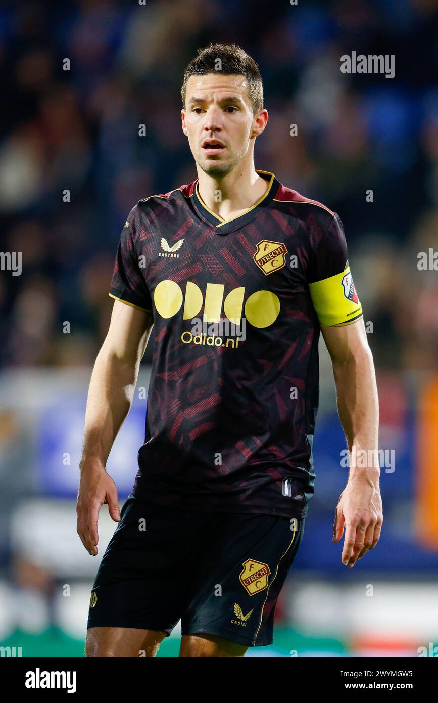 HEERENVEEN, 07-04-2024, Abe Lenstra stadion, Dutch football Eredivisie ...