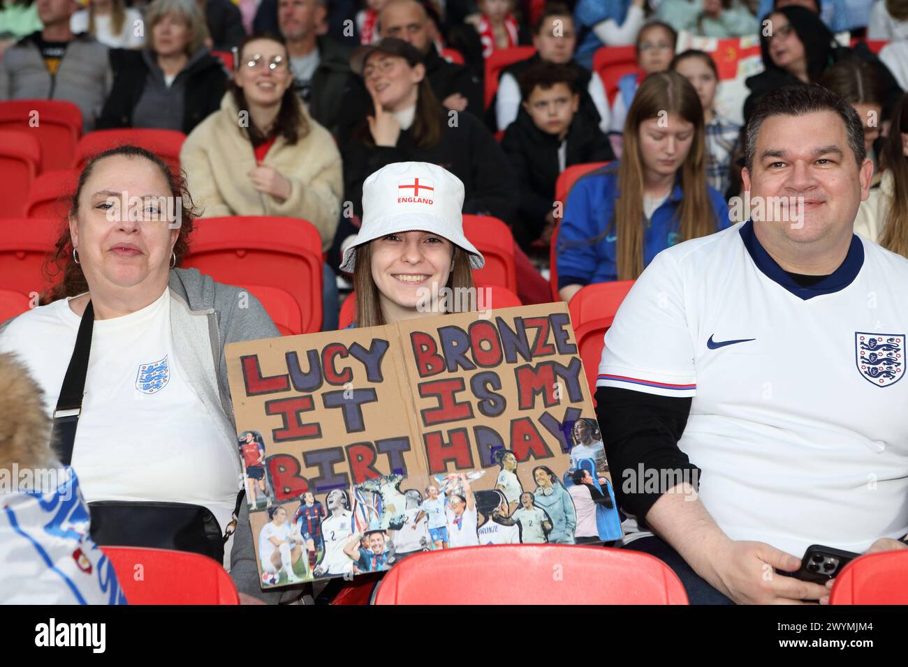 Lucy bronze placard hi-res stock photography and images - Alamy