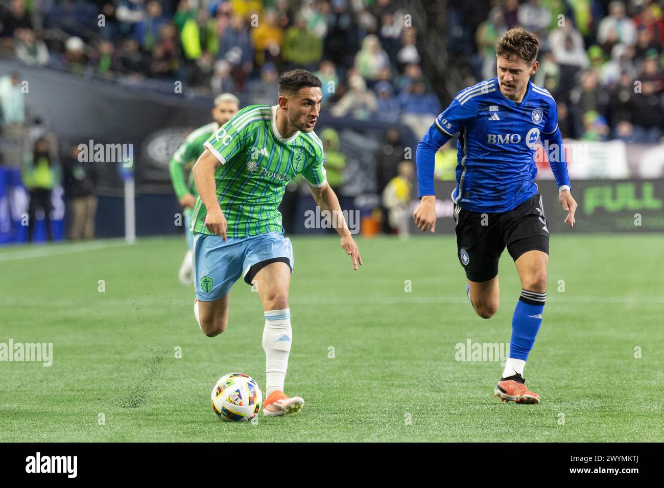 Seattle, Washington, USA. 6th Apr, 2024. Seattle Sounder player ...