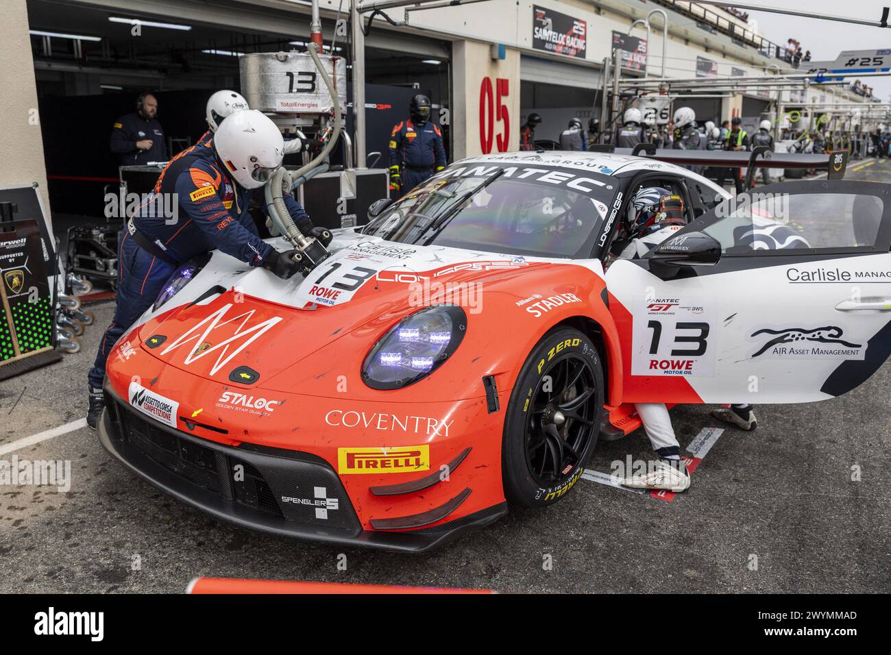 13 KOLB Patrick (ger), BUUS Bastien, TBA, Lionspeed GP, Porsche 911 GT3 ...