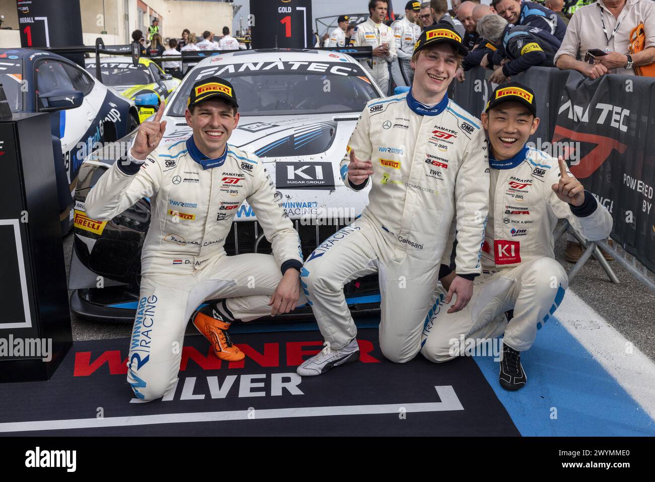 57 SATHIENTHIRAKUL Tonart (tha), CARESANI Colin (nld), ARROW Daan (nld), Winward Racing ...