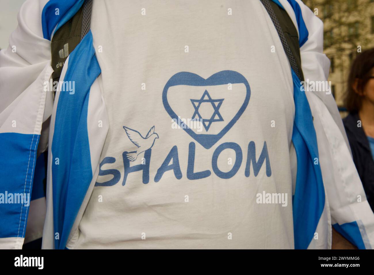 Cologne, Germany, April 07, 2024. Hundreds of people participate in the ...