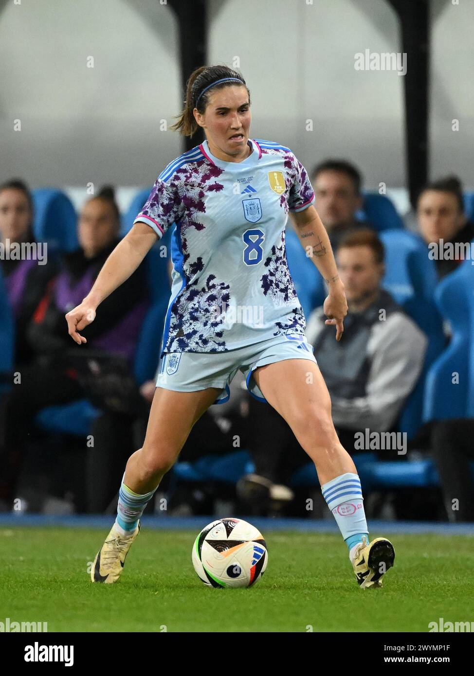 LEUVEN - Mariona Caldentey of Spain during the European Championship ...