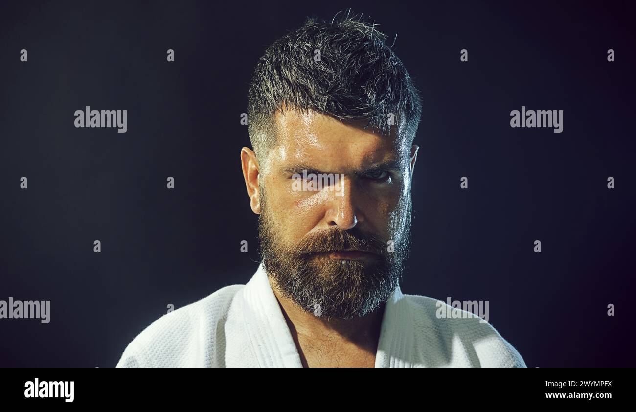 Strong man fighter in hi-res stock photography and images - Alamy