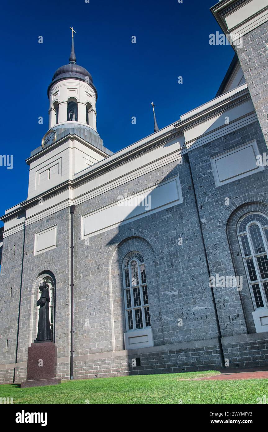 The exterior and architectural details of the historic baltimore ...