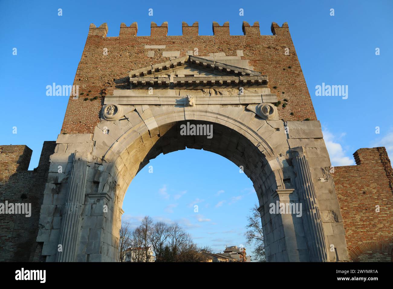 Roman arch augustus hi-res stock photography and images - Alamy