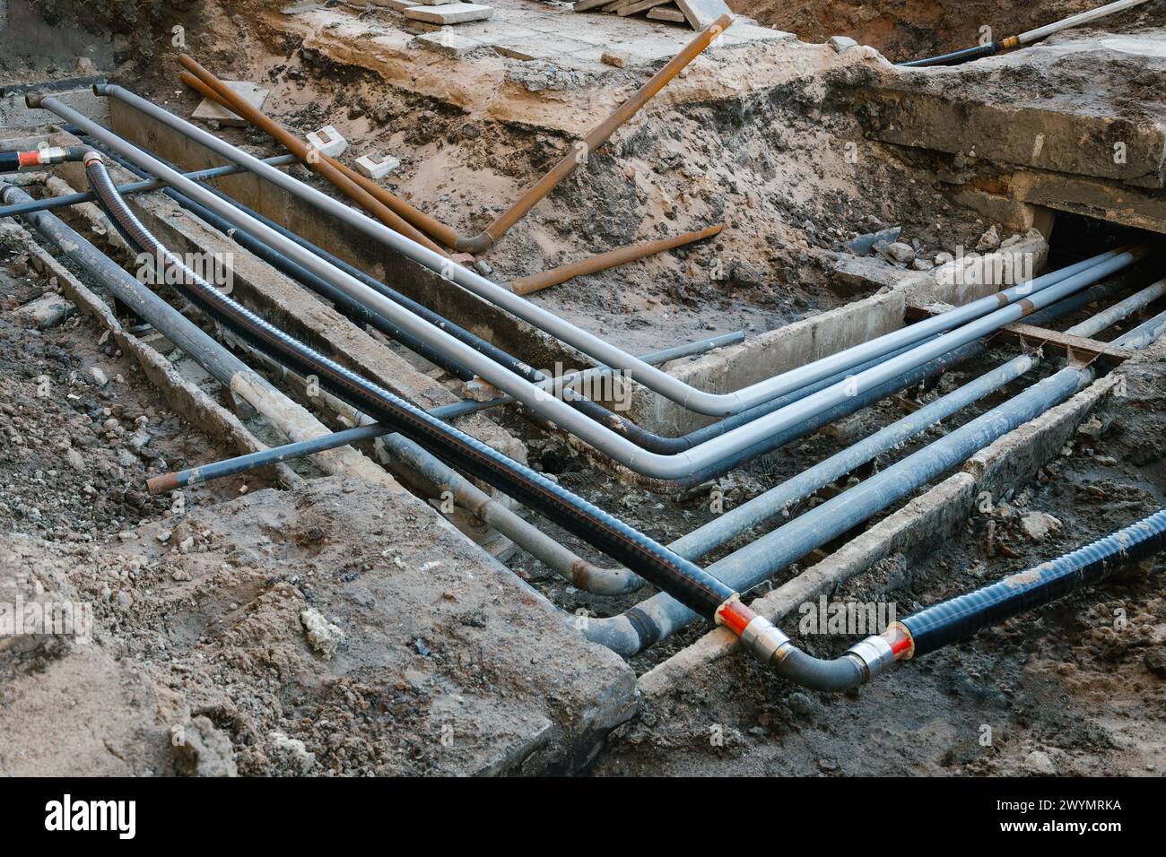 Underground Irrigation Pipe
