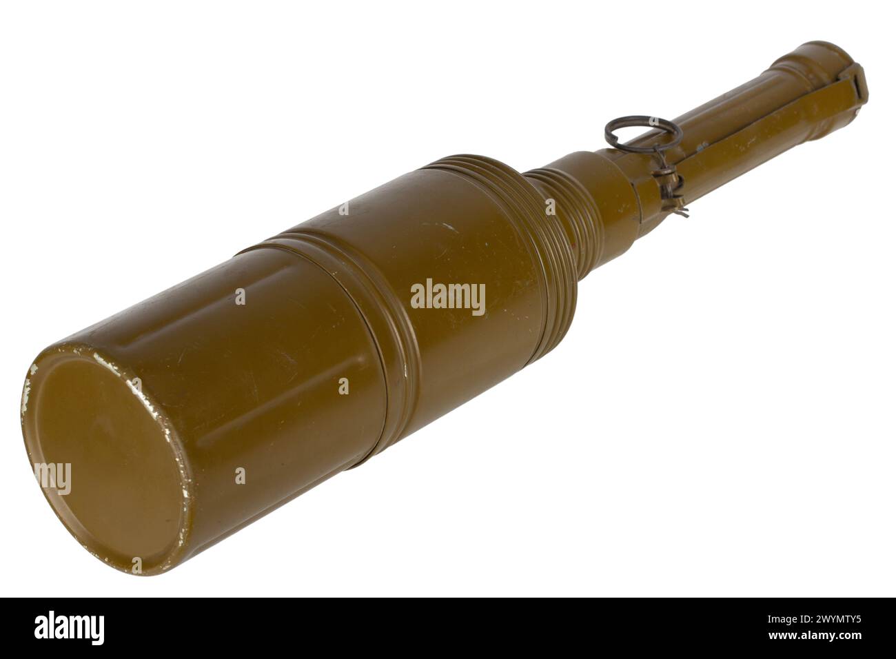 RKG-3 Soviet anti-tank handheld shaped-charge grenade. Isolated on ...