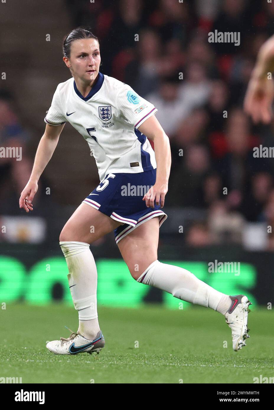 London, England, 5th April 2024. Lotte Wubben-Moy of England during the ...