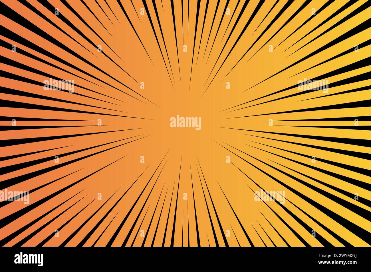Comic Book Radial Lines Background Speed Lines Wallpaper With Pop Art