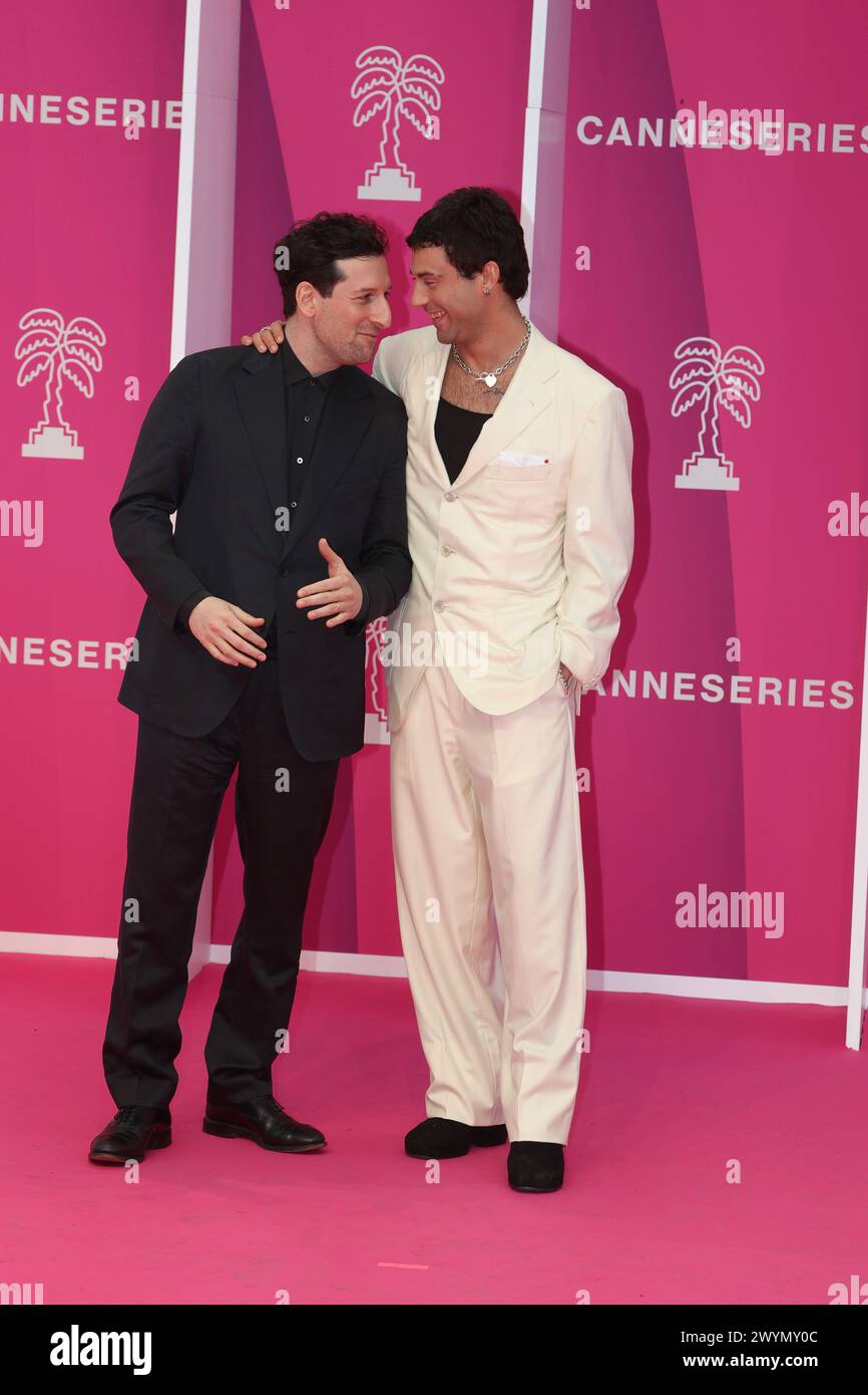 Cannes, France. 07th Apr, 2024. David Hadda and Aaron Altaras attend ...