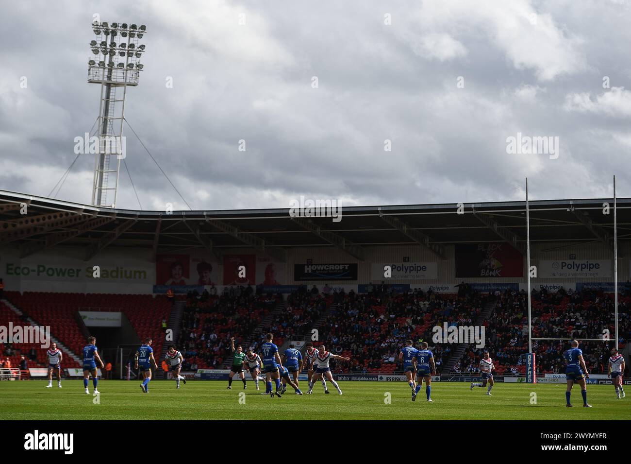 Doncaster, England - 7th April 2024 General view. Rugby League Betfred ...