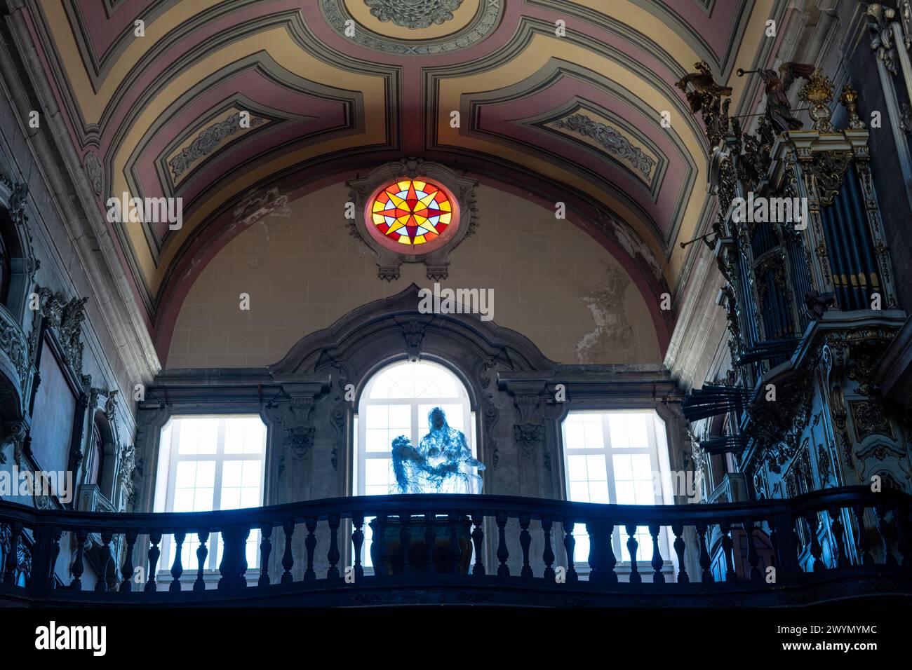 Human representation of a human being with another on his lap inside ...