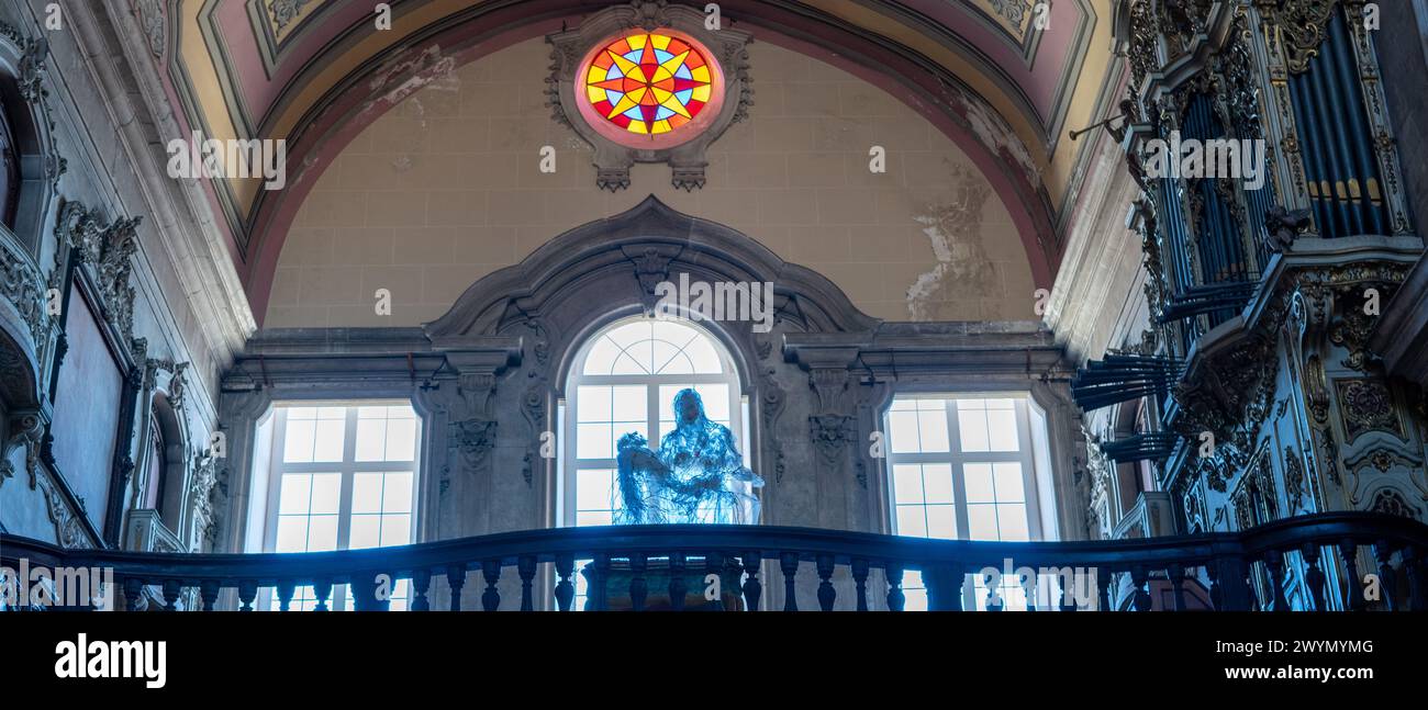 Human representation of a human being with another on his lap inside ...