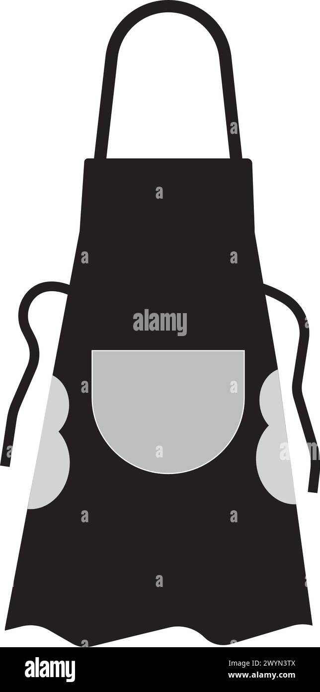 Kitchen apron template Stock Vector Images - Alamy