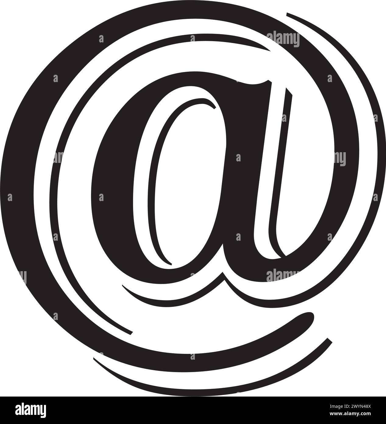 Alpha Icon Vector illustration symbol design Stock Vector Image & Art ...