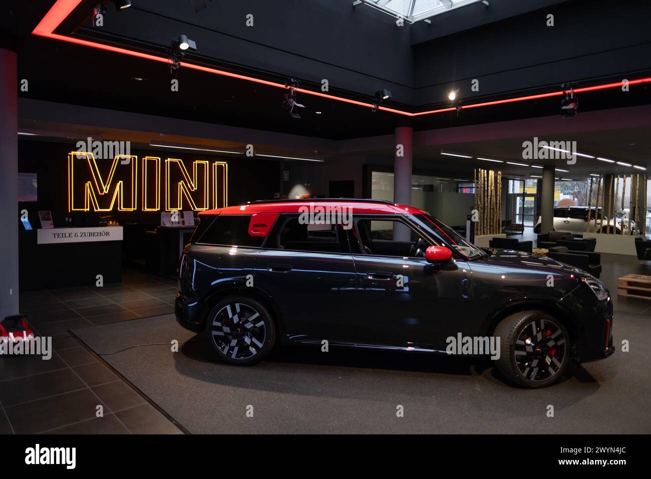 black 2024 MINI Countryman John Cooper Works Trim, automotive concern ...