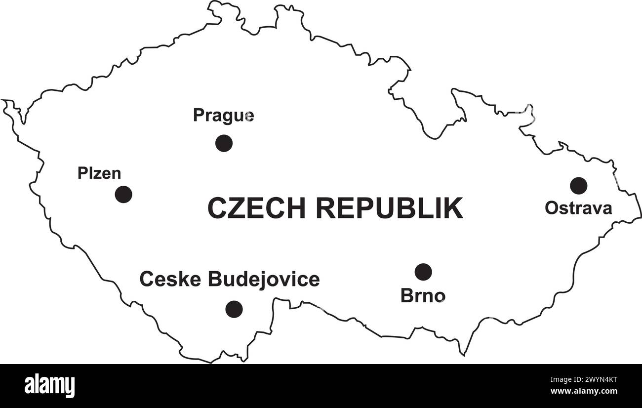 Czech map icon vector illustration design Stock Vector Image & Art - Alamy