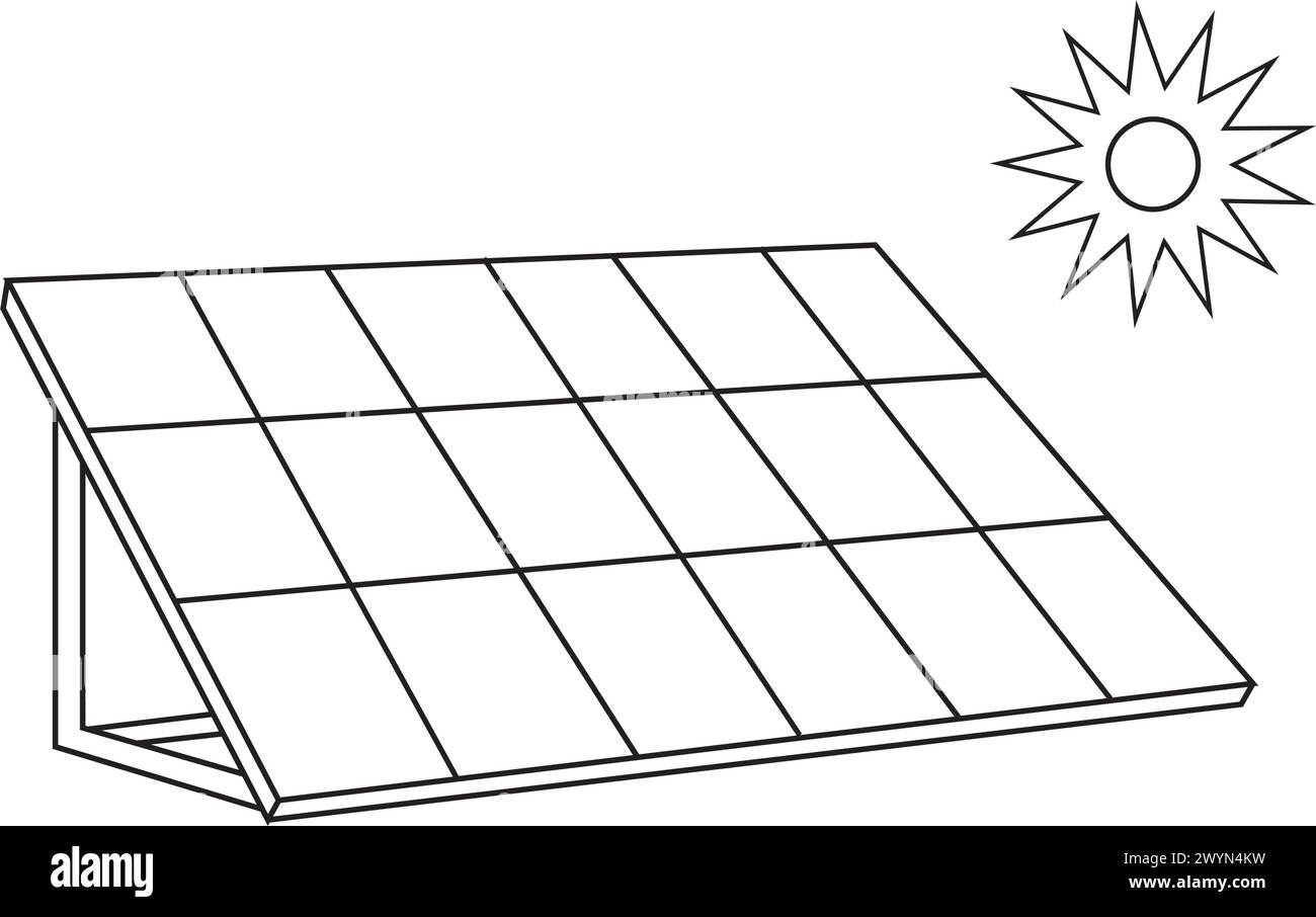 Solar Panels Icon Vector Illustration Symbol Design Stock Vector Image And Art Alamy