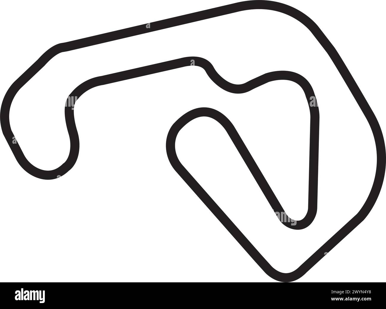 Racing circuit icon vector illustration symbol design Stock Vector ...