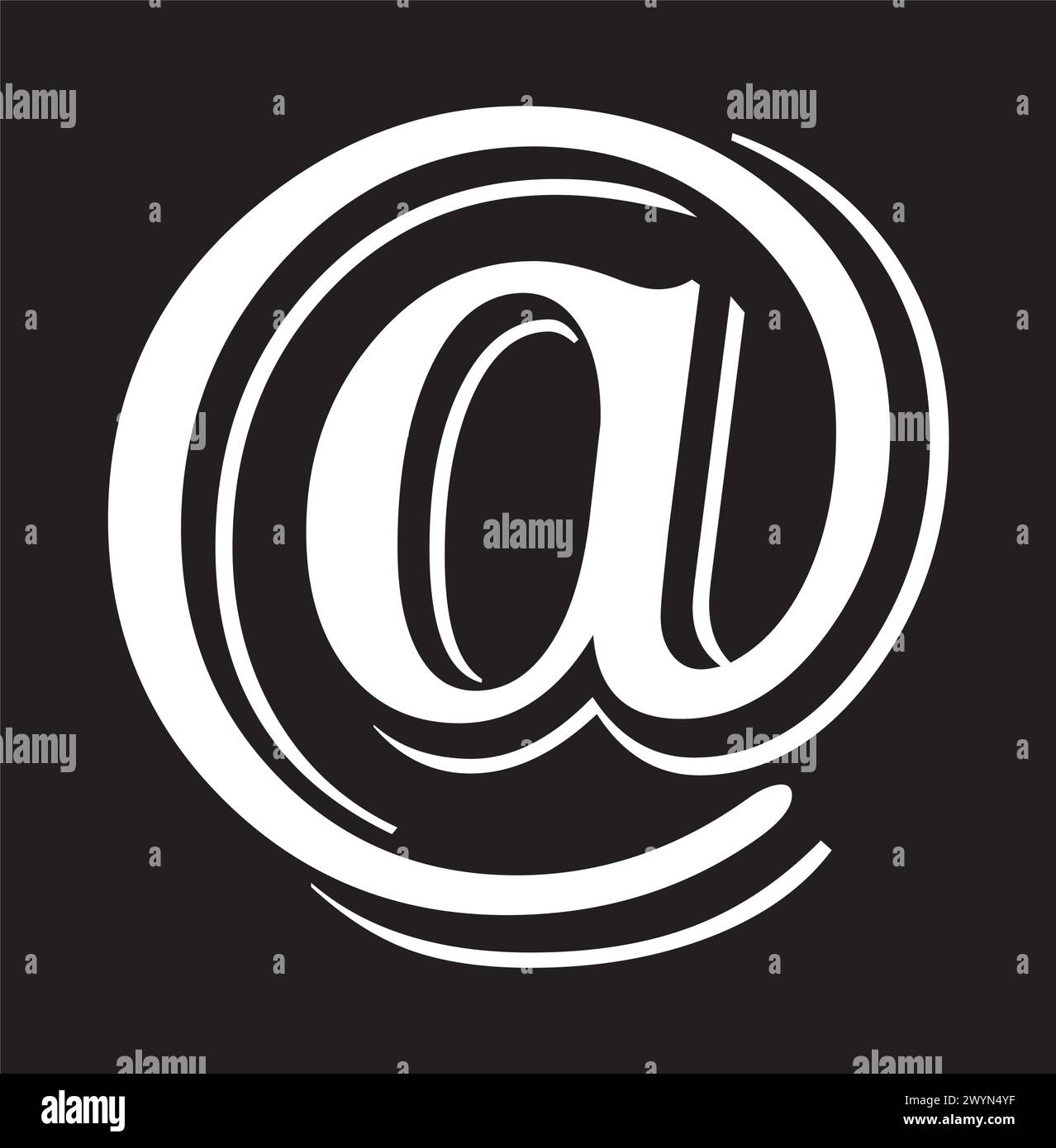 Alpha Icon Vector illustration symbol design Stock Vector Image & Art ...