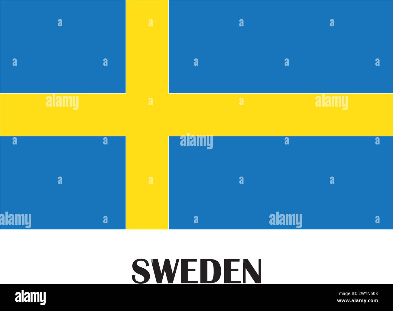 Swedish flag icon vector illustration symbol design Stock Vector Image & Art - Alamy