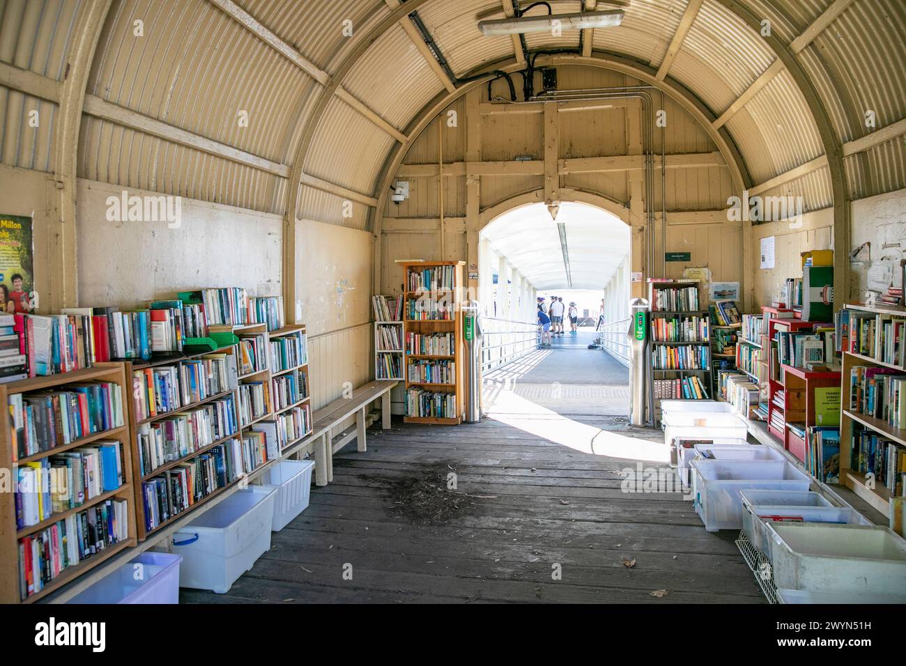 Balmain wharf book exchange hi-res stock photography and images - Alamy