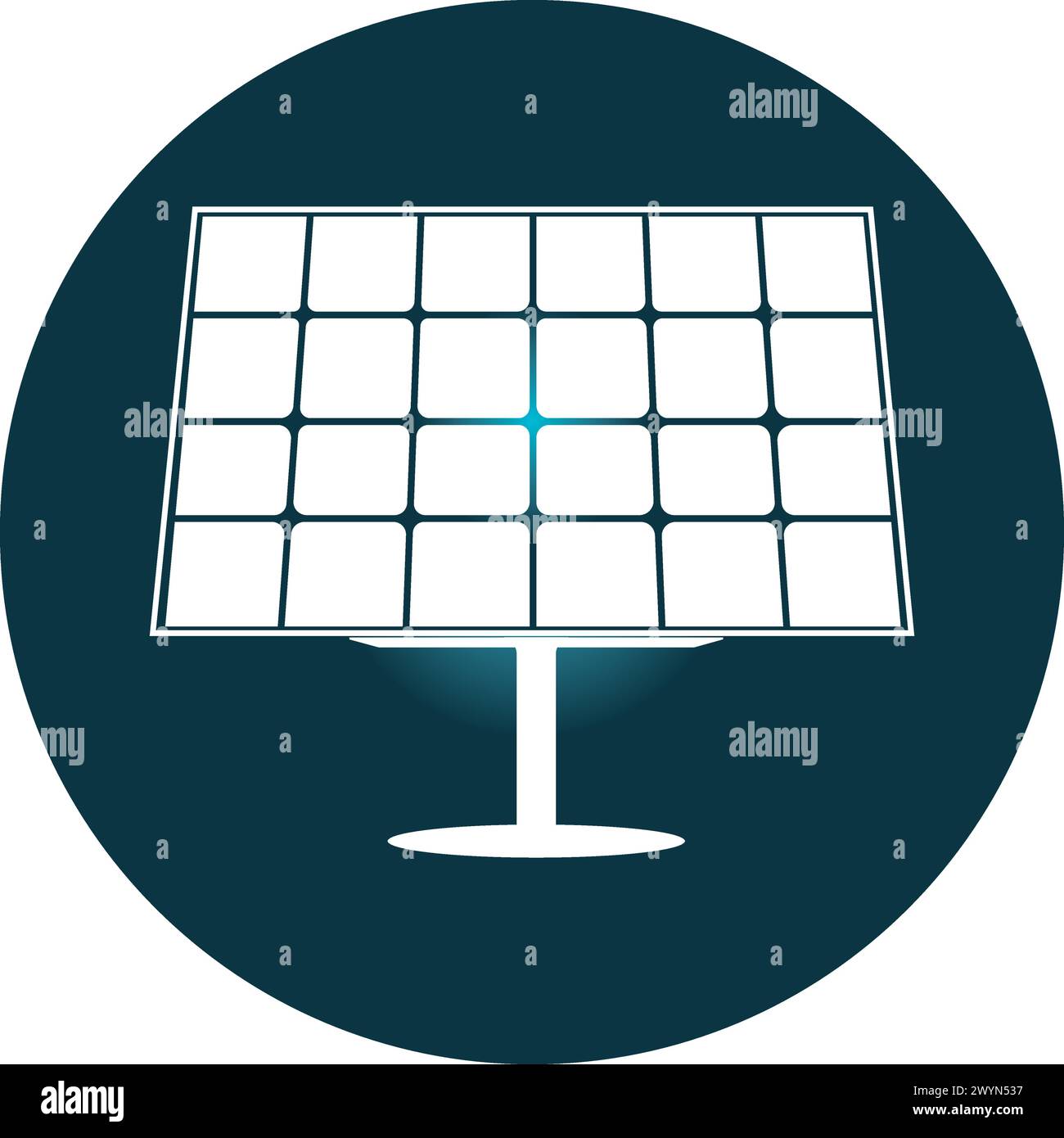 Solar panels icon vector illustration symbol design Stock Vector Image ...
