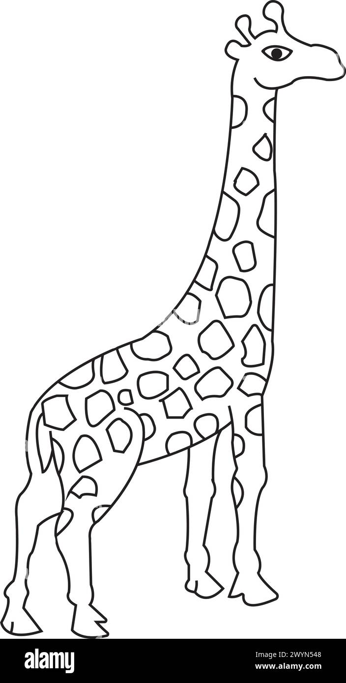 Giraffe logo vector illustration design Stock Vector Image & Art - Alamy