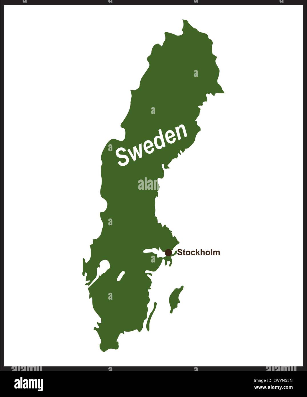 Stockholm island Stock Vector Images - Alamy