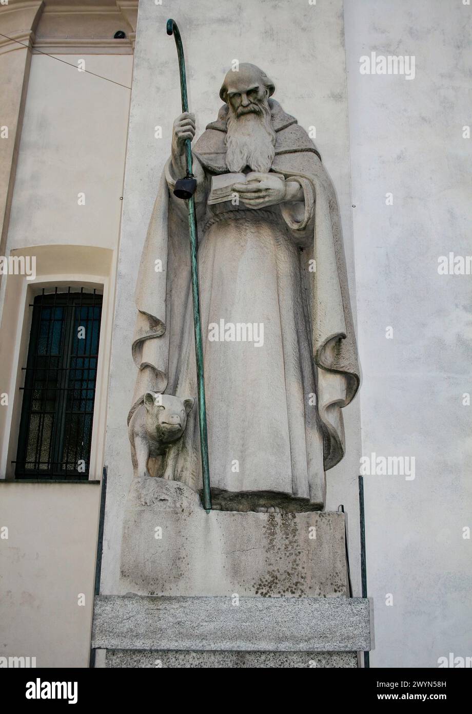 Varese, Lombardy, Italy. Saint Anthony alla Motta church (Chiesa di ...