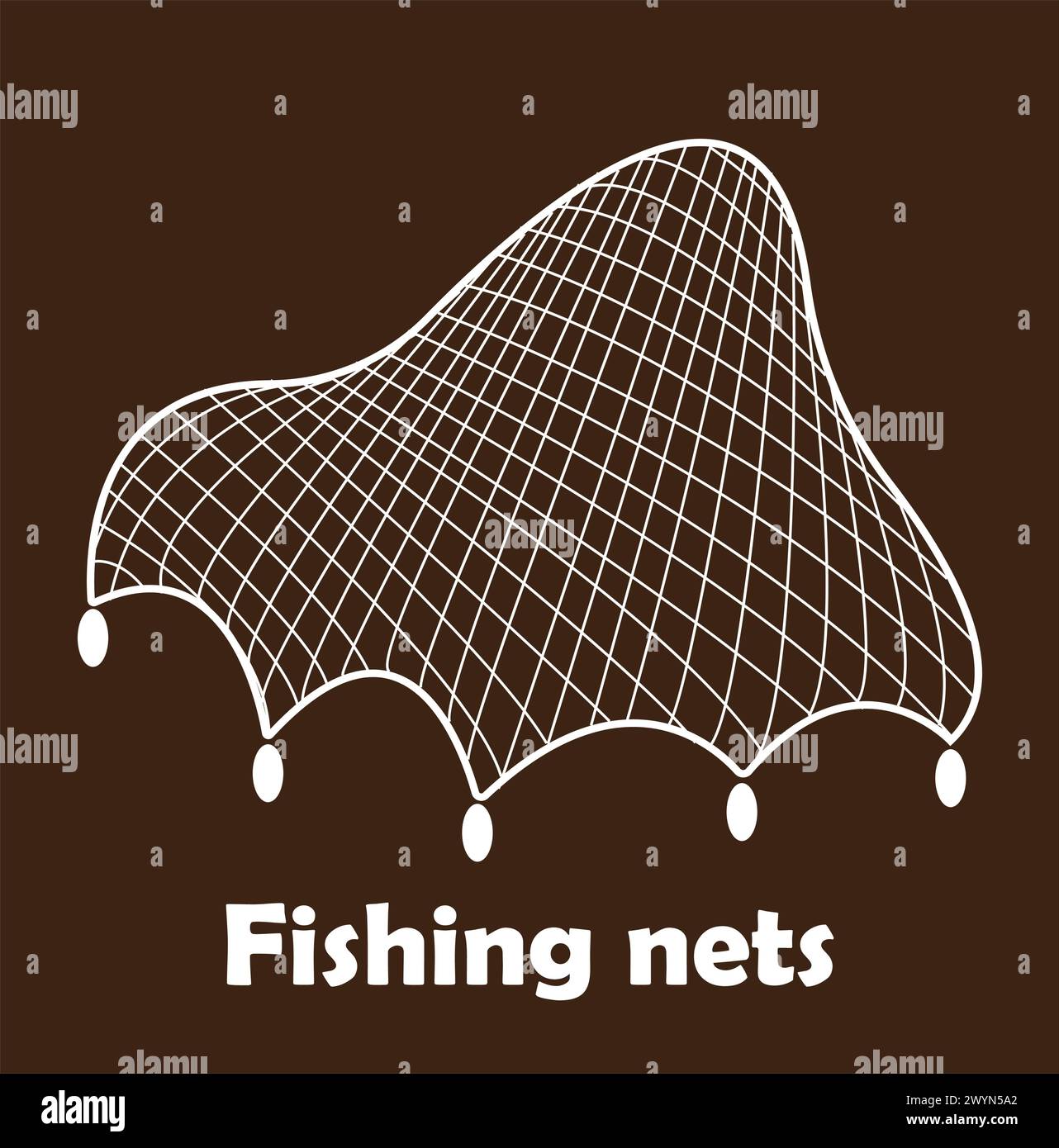 Mosquito net fishing Stock Vector Images - Alamy